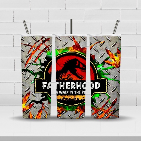 Other | Jurassic Park Dad Tumbler Fatherhood Dad | Poshmark